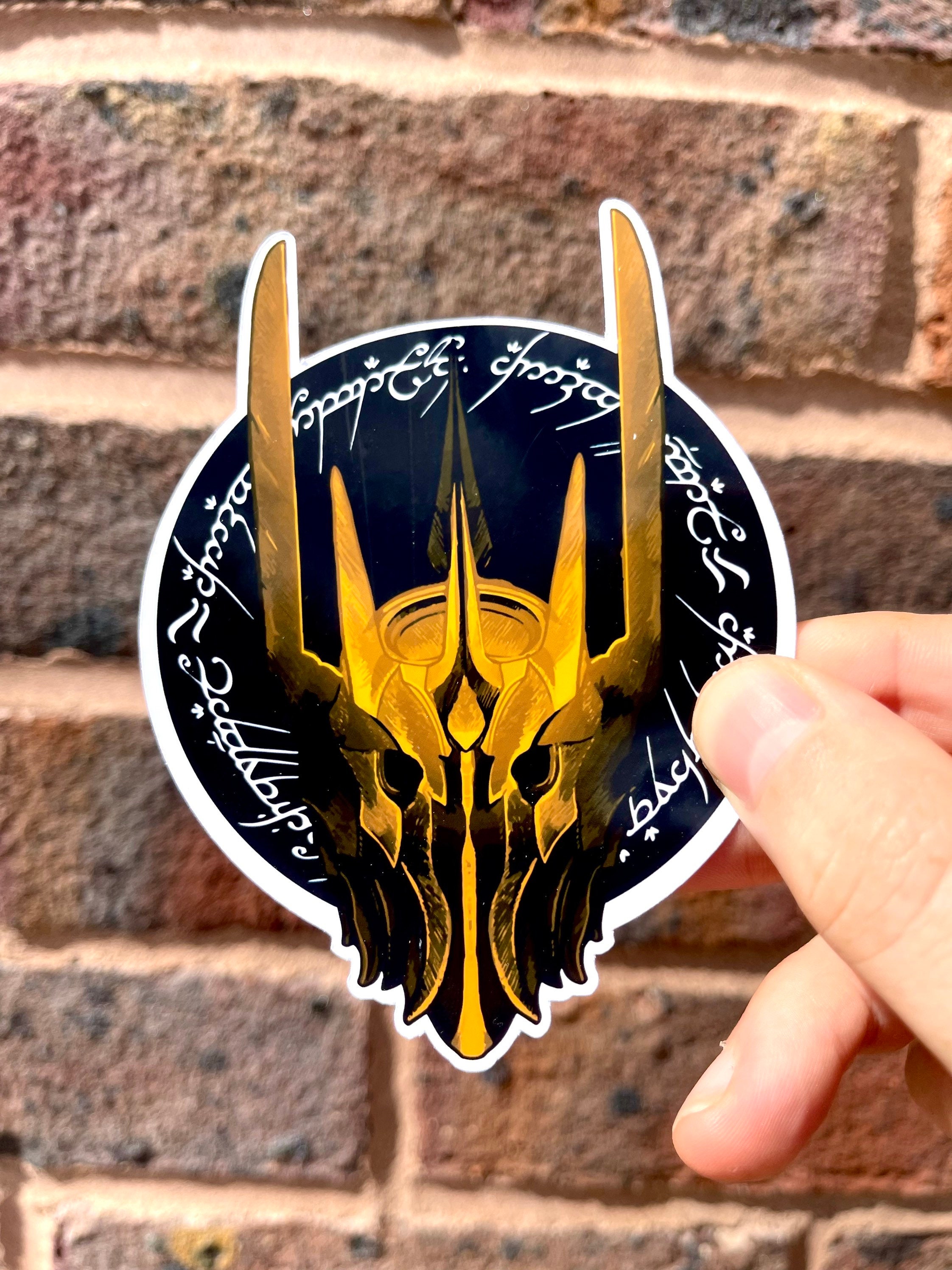 LOTR Sauron Sticker / El Señor de los anillos pegatinas - Etsy México
