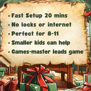 Christmas Escape Game for Kids | Elf-scape | Printable Escape Room ...