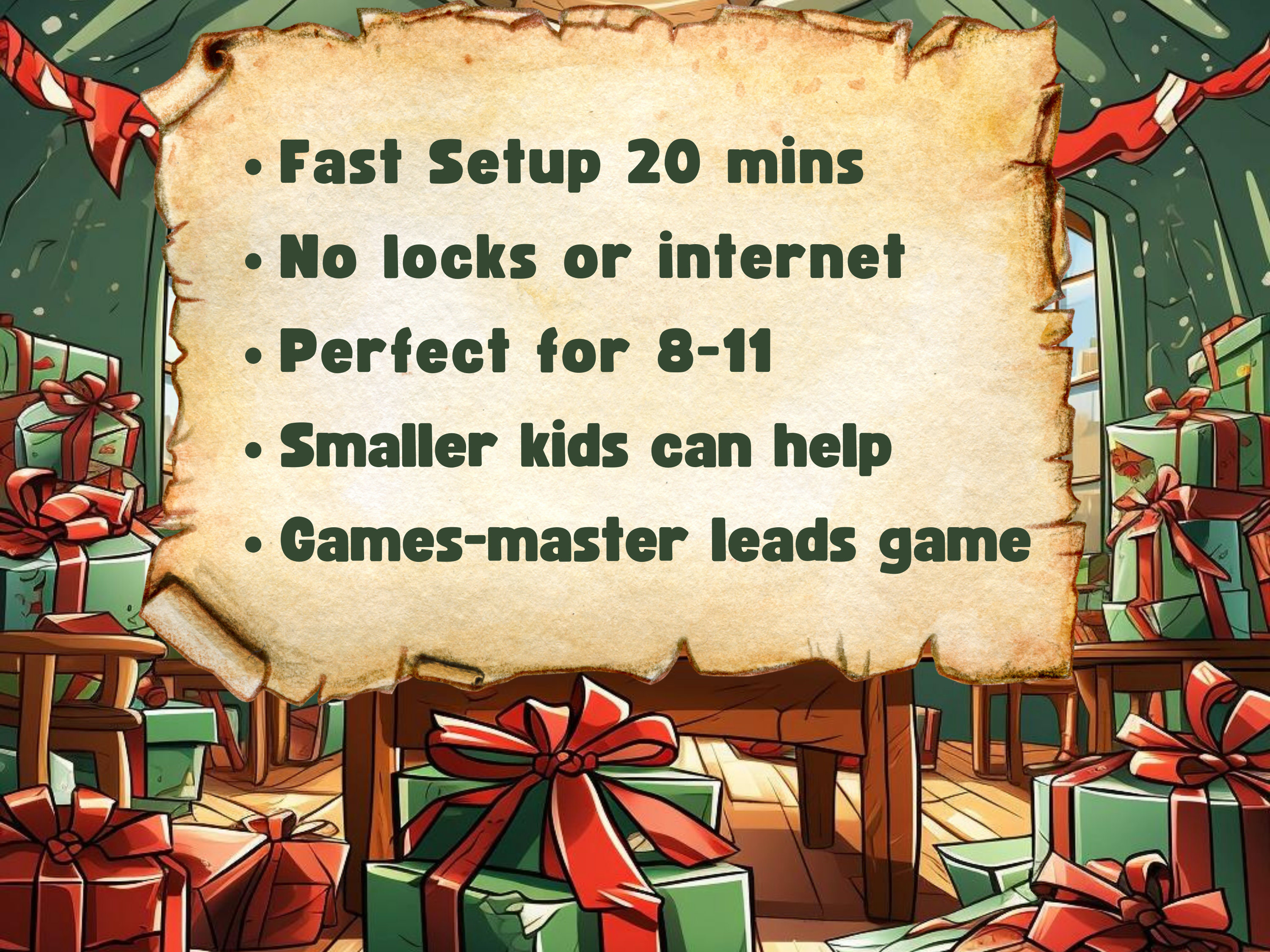 Christmas Escape Game for Kids Elf-scape Printable Escape Room Download ...