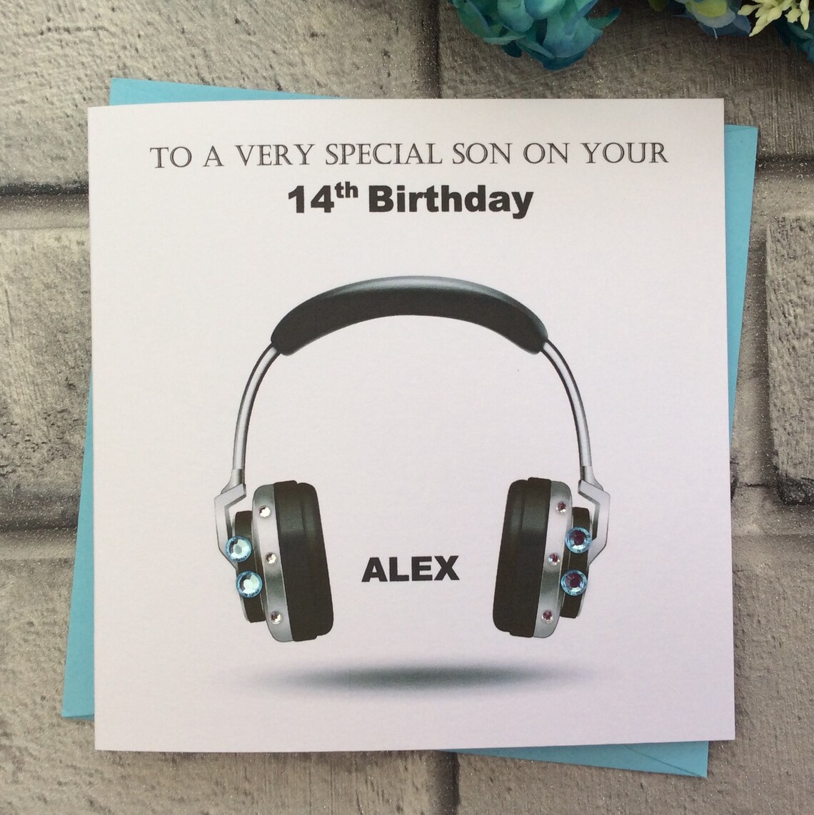 6 Colours 2 Sizes Headphones Boy Birthday Card Gift Boxed - Etsy UK