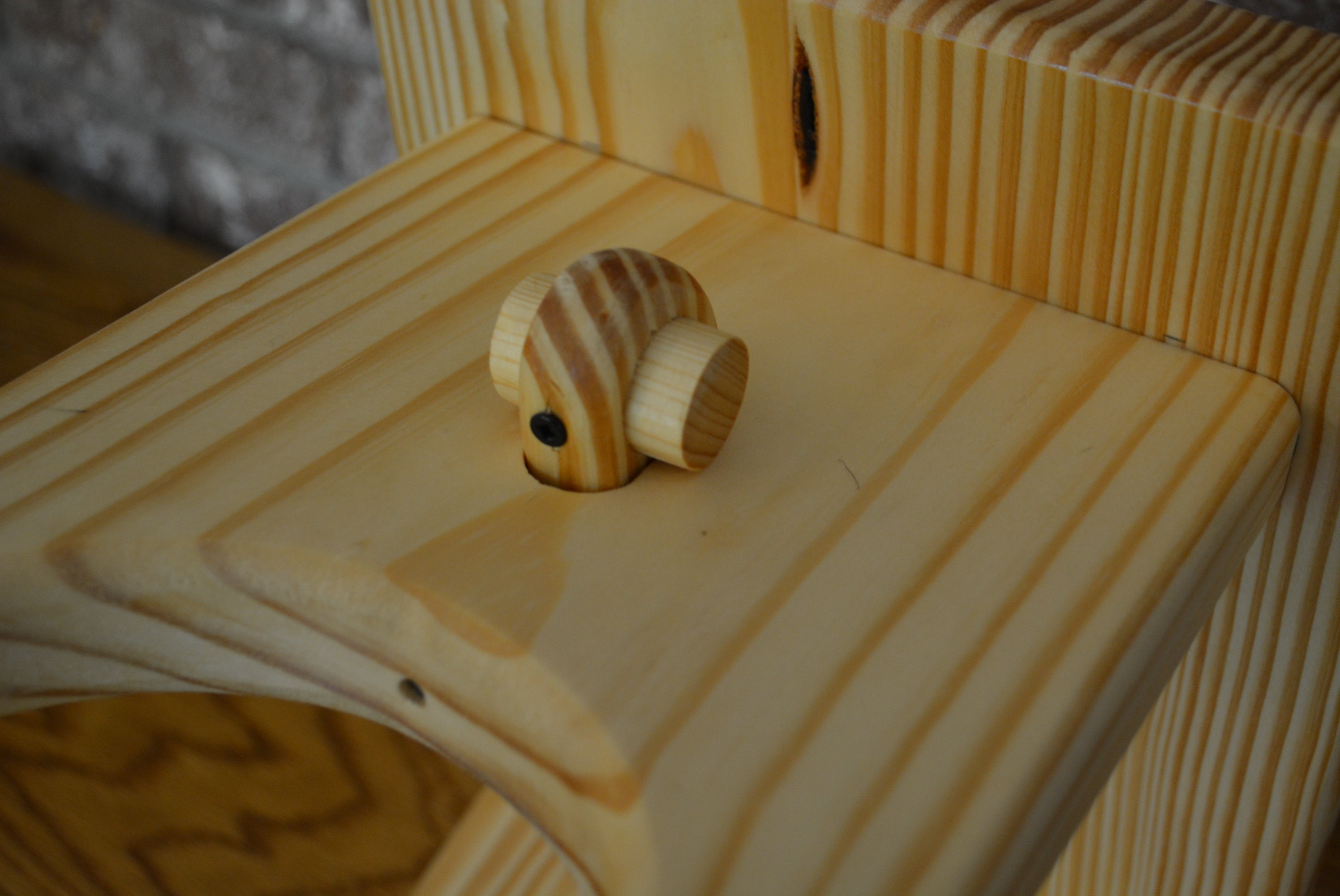 Wooden Hand Crafted Stool - Etsy