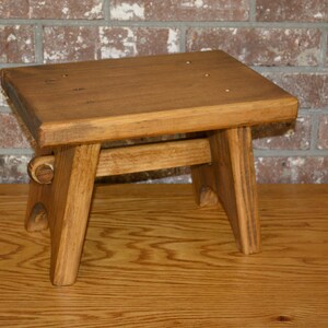 Wooden Hand Crafted Stool - Etsy