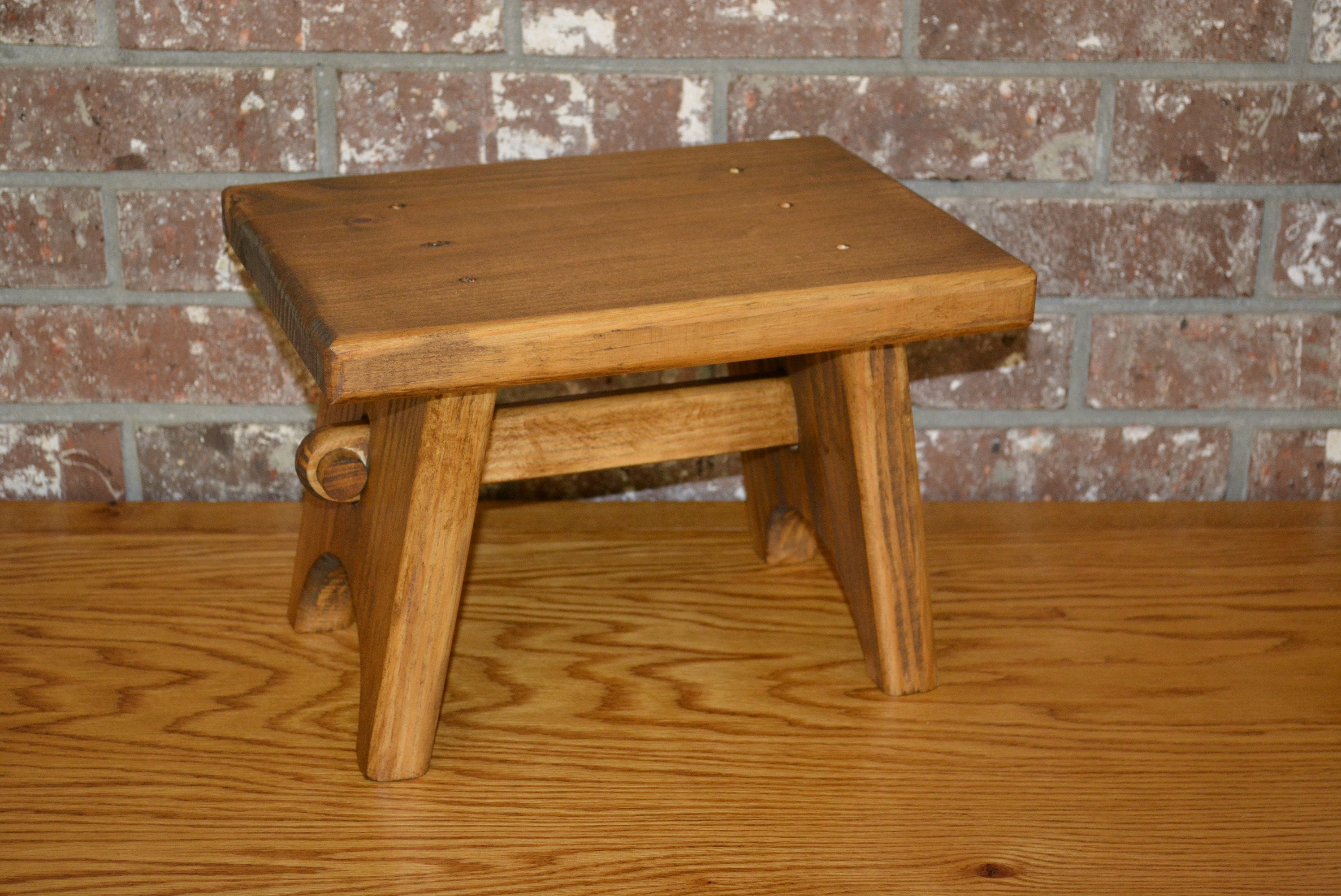 Wooden Hand Crafted Stool - Etsy