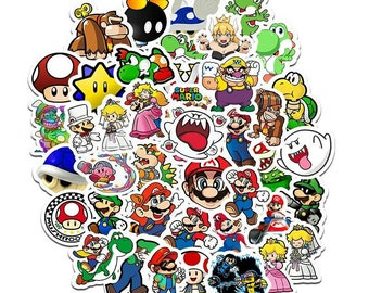 Mario Stickers | Etsy