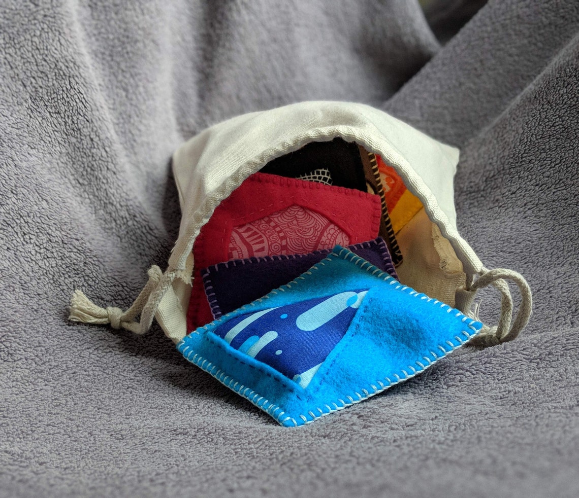 Felt Bean Bags Color Learning Set Etsy