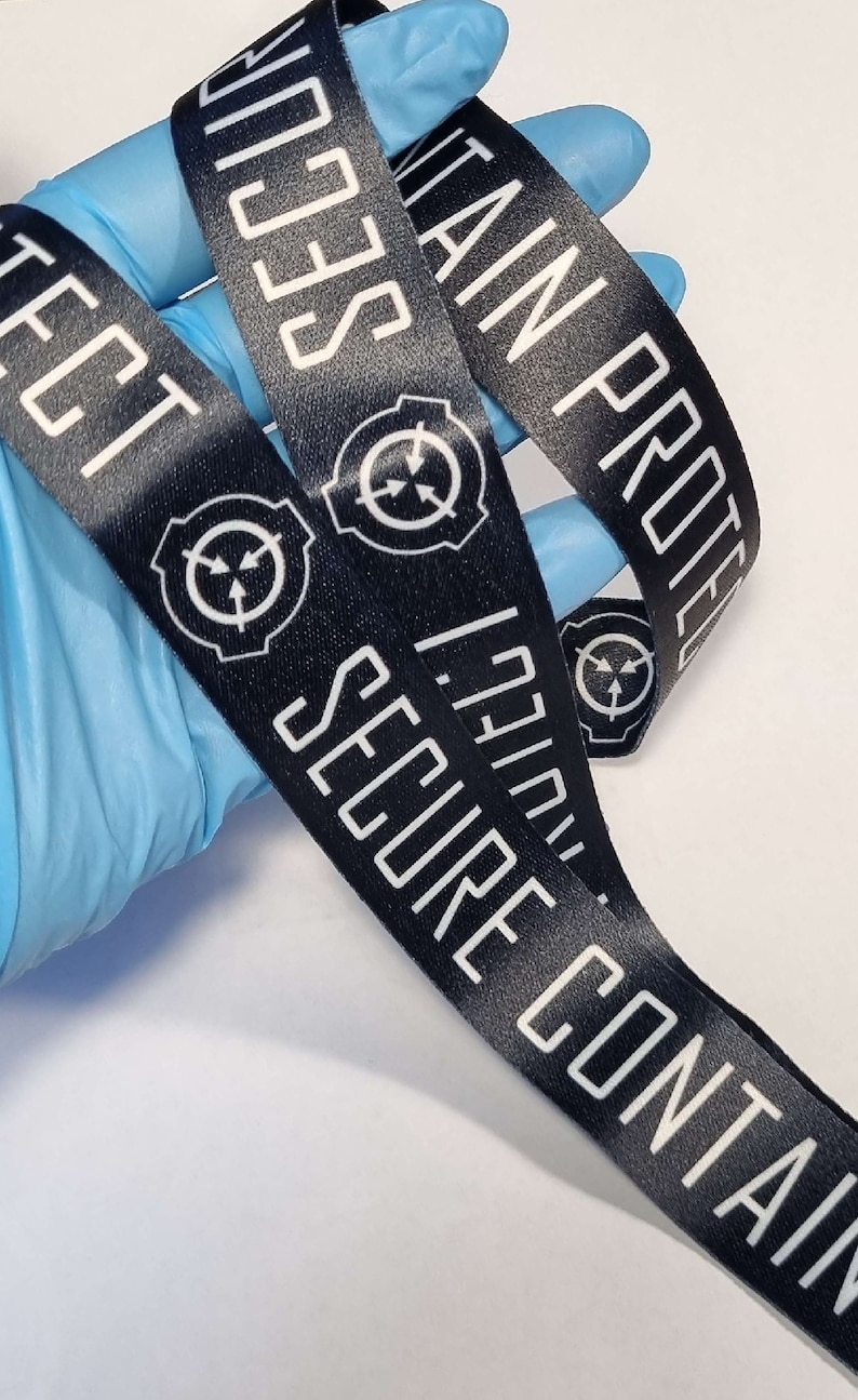 SCP Foundation Lanyard - Etsy