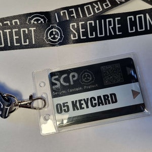 SCP Foundation Lanyard - Etsy