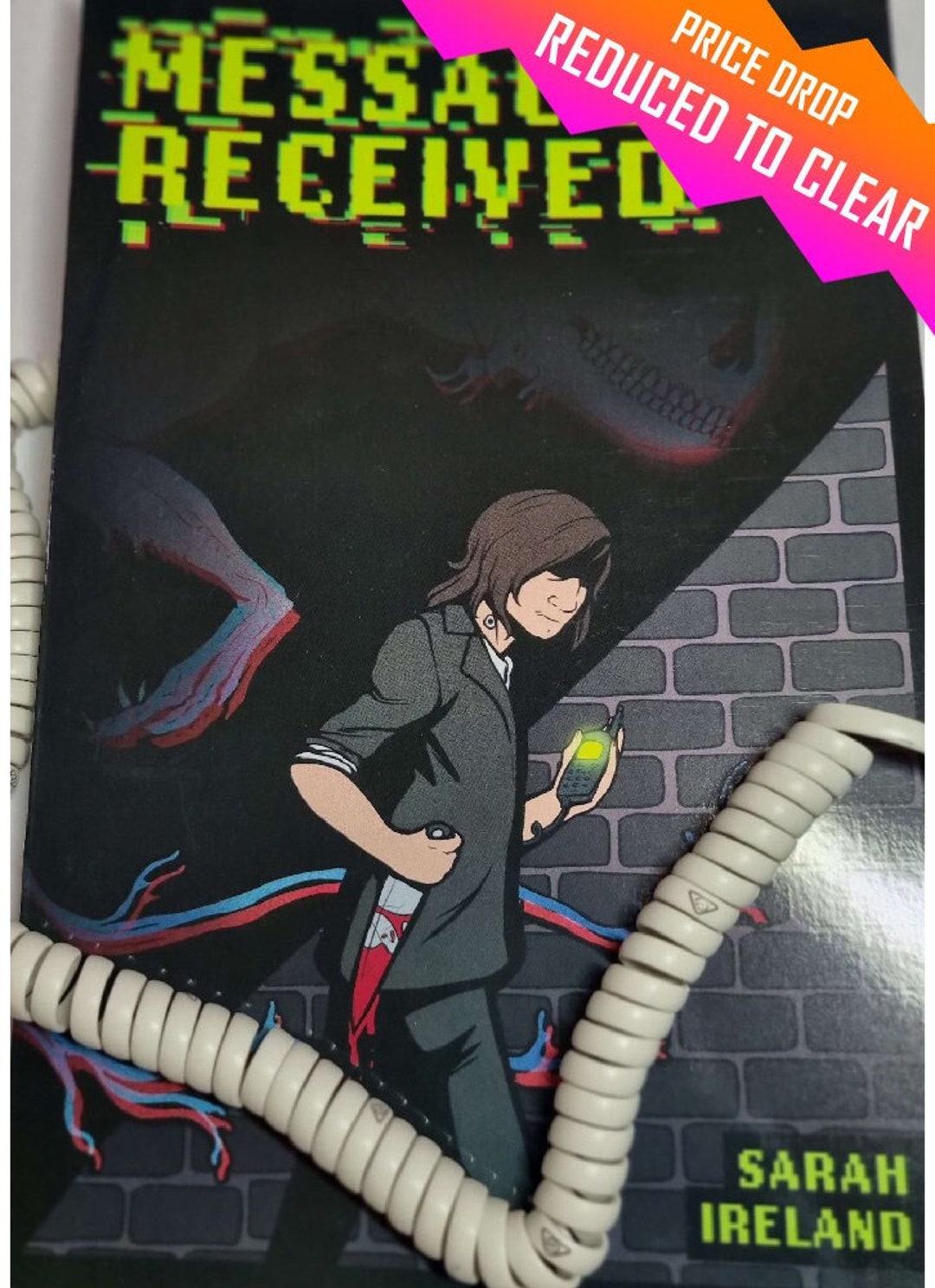 Message Received Comic, Graphic Novel Science Fiction/horror Story - Etsy