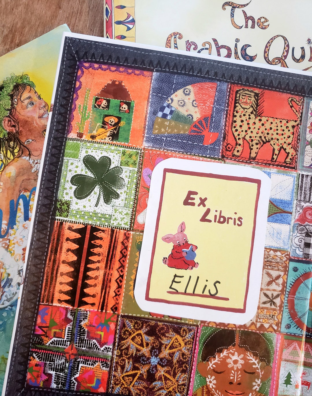 Bunny Bookplates for Kids: Printable Ex Libris Labels (PDF) - Etsy