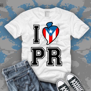 I Love Puerto Rico Heart Lettering Saying Slogan Clip Art SVG Graphic ...