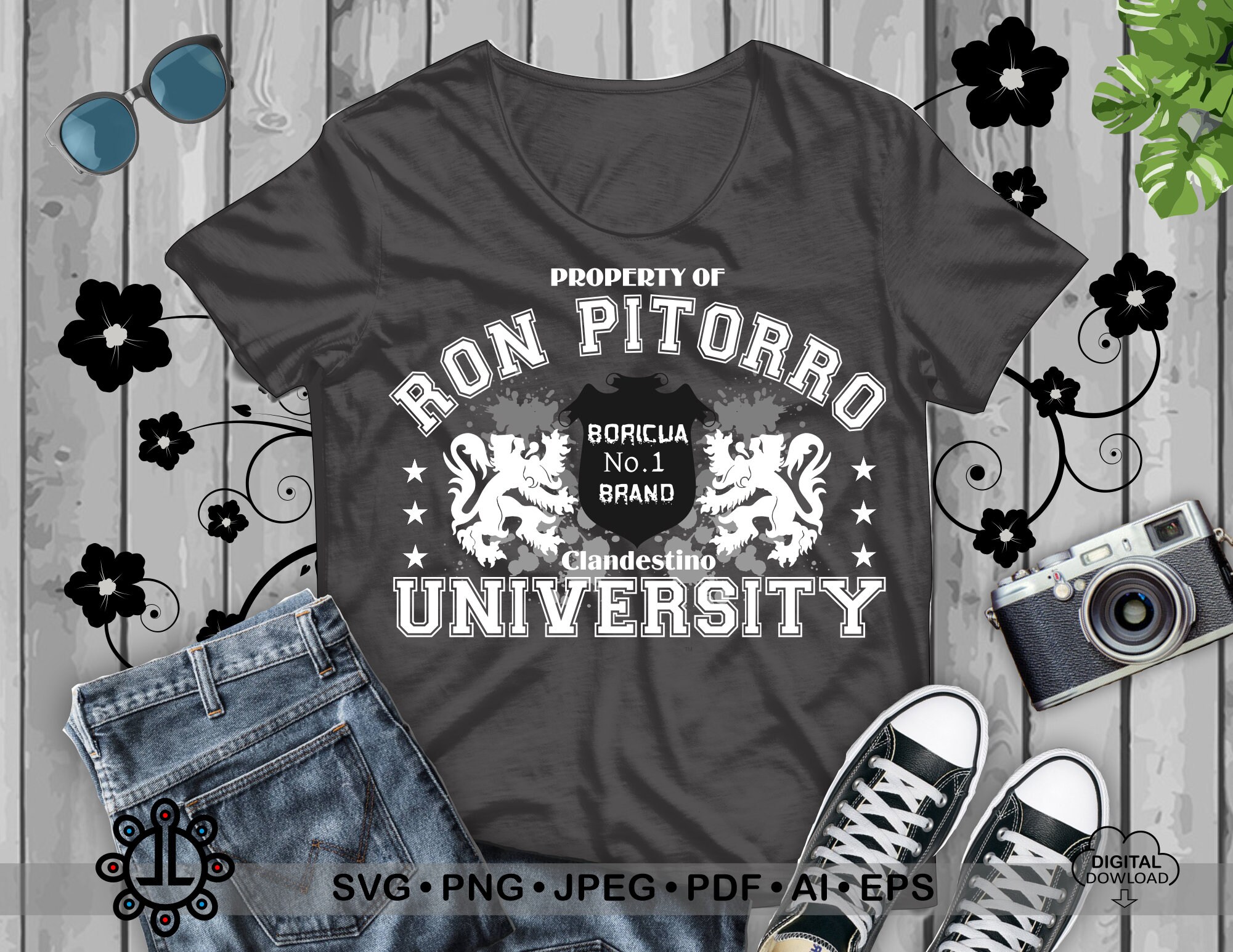 Ron Pitorro Clandestino De Puerto Rico SVG | Moonshine Funny Clip Art ...