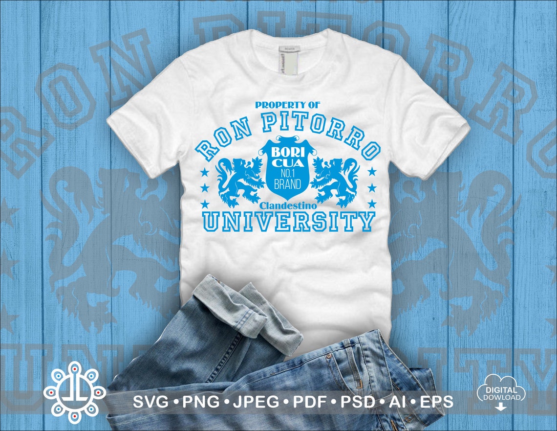 Ron Pitorro Clandestino De Puerto Rico SVG | Moonshine Funny Clip Art ...