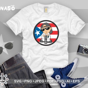 Taino Cute Boy Tainaso Graphic Design De Puerto Rico SVG Clip Art ...