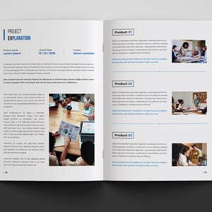 Project Proposal Template | MS Word & Photoshop Template | Instant ...