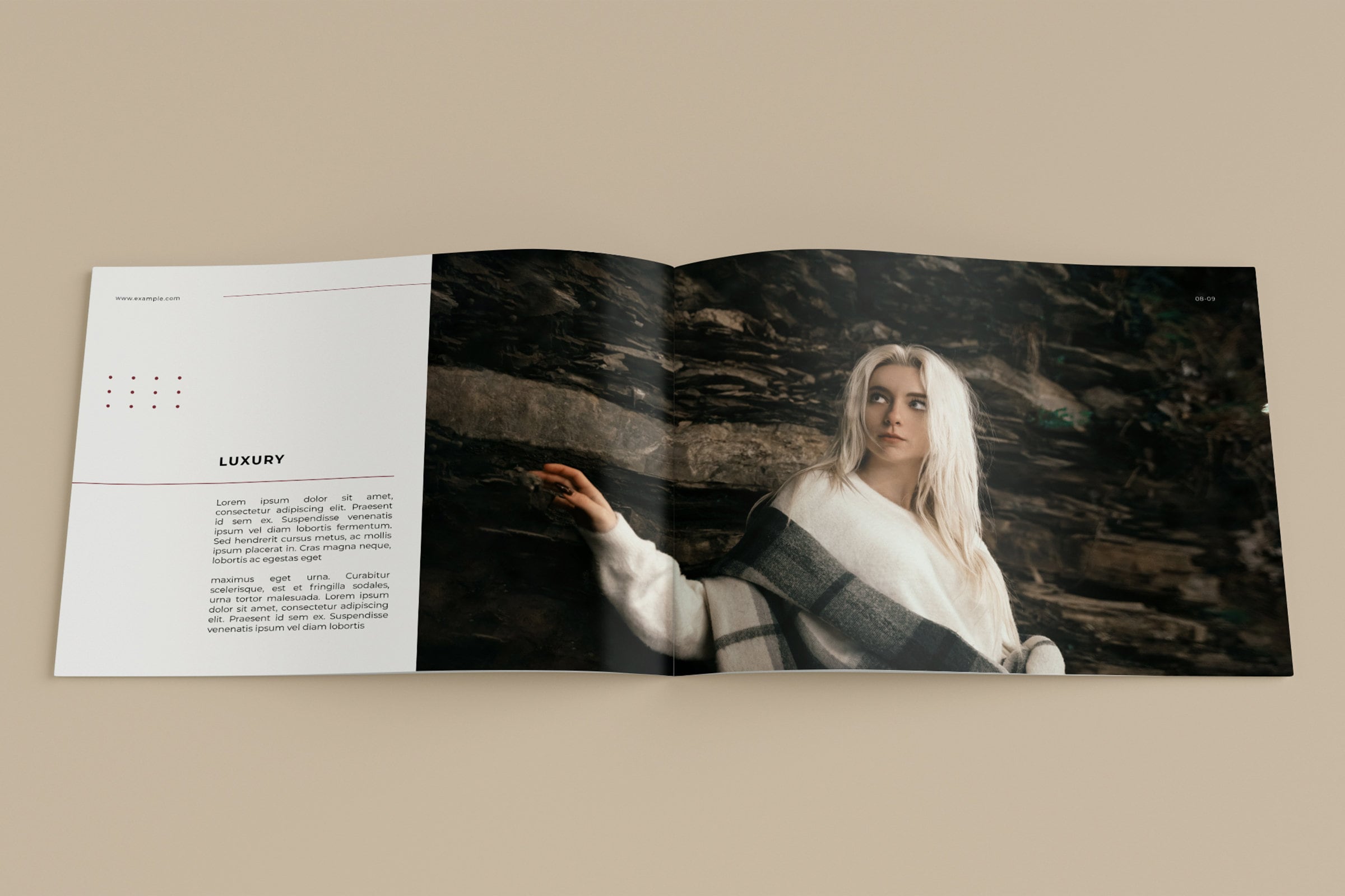 Fashion Lookbook Template Printable Canva Lookbook Template - Etsy