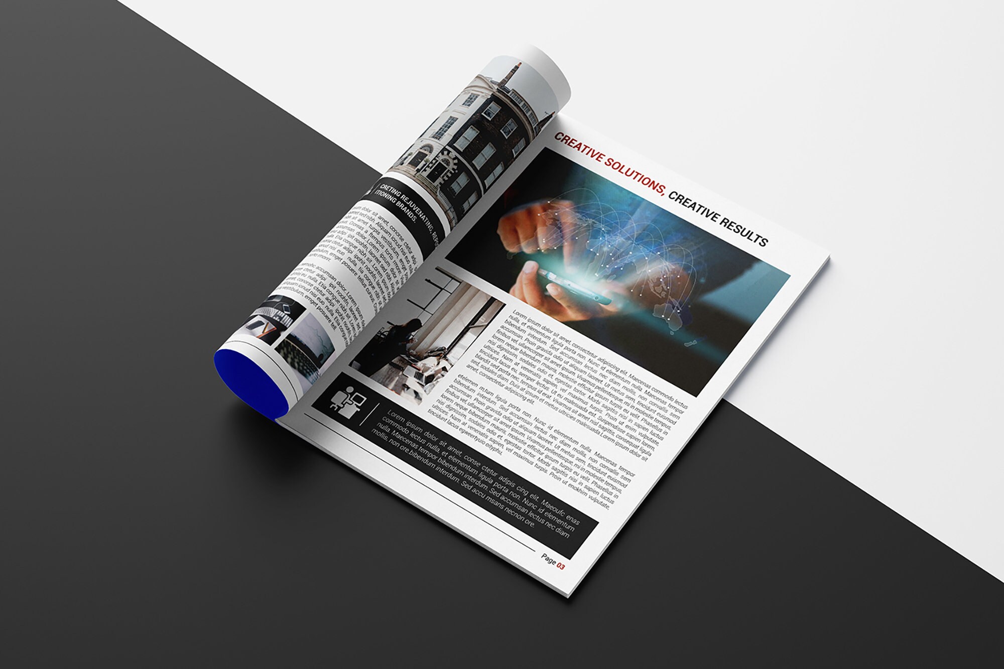 Newsletter Brochure Template | Business Newsletter | Newsletter ...