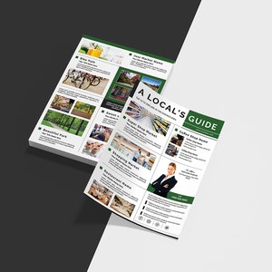 Real Estate Local Guide Template | Welcome Guide, City Guide Flyer | MS ...