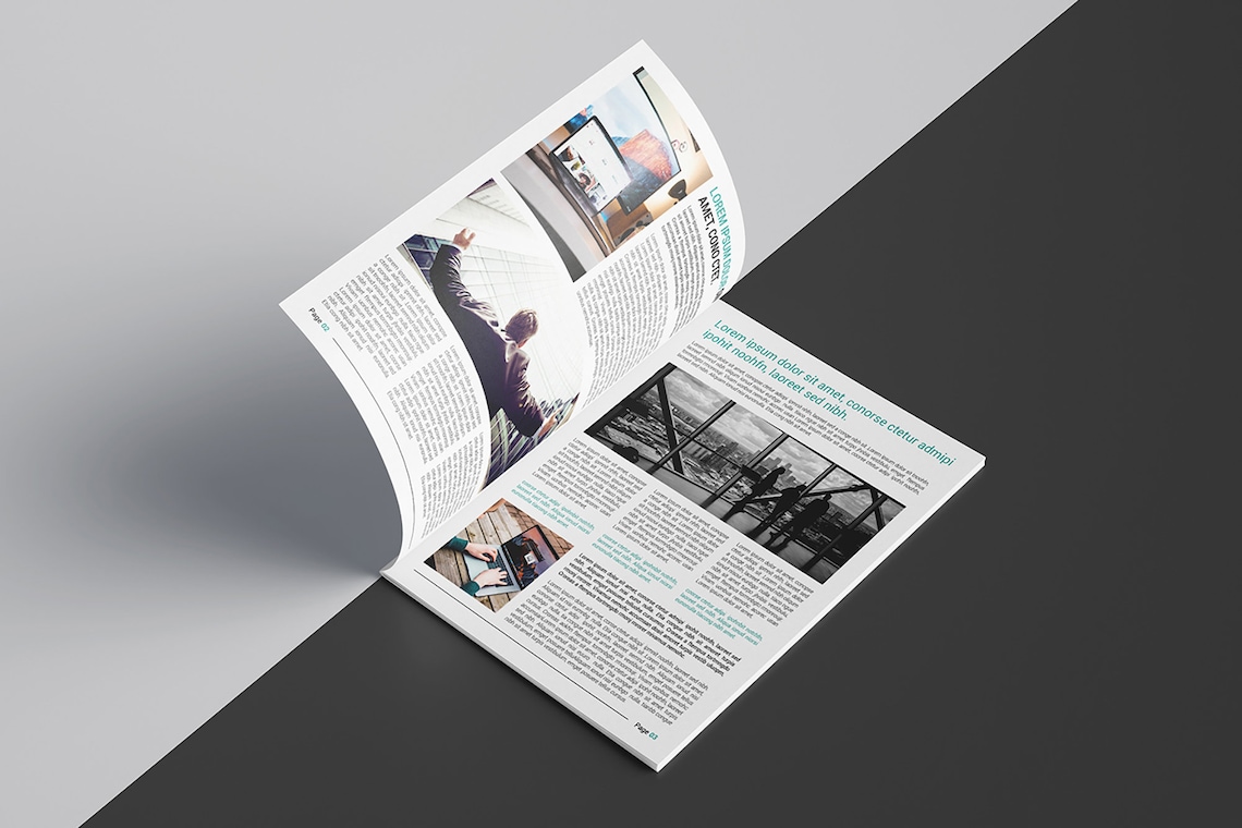 Newsletter Brochure Template Business Newsletter Newsletter Template MS ...