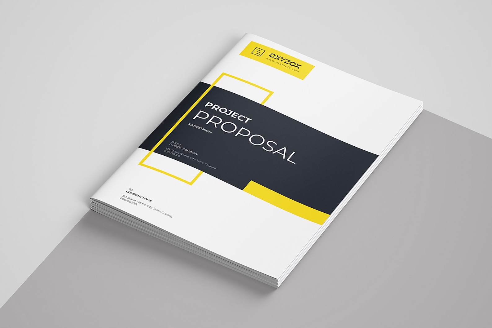 Project Proposal Templates | Brochure Template Design | Photoshop & MS ...