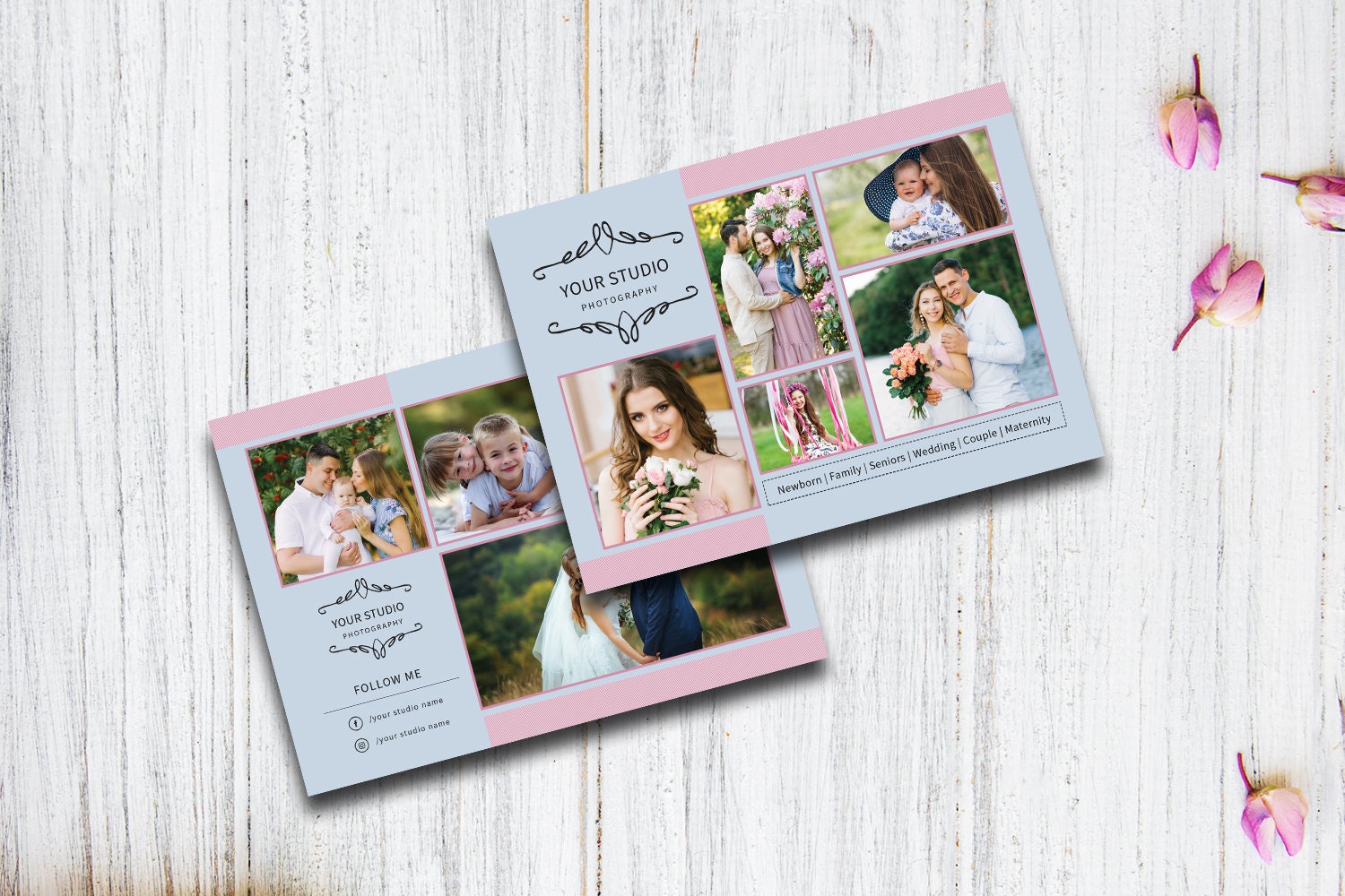 Photography Promo Card Template | Photography Marketing | Editable ...