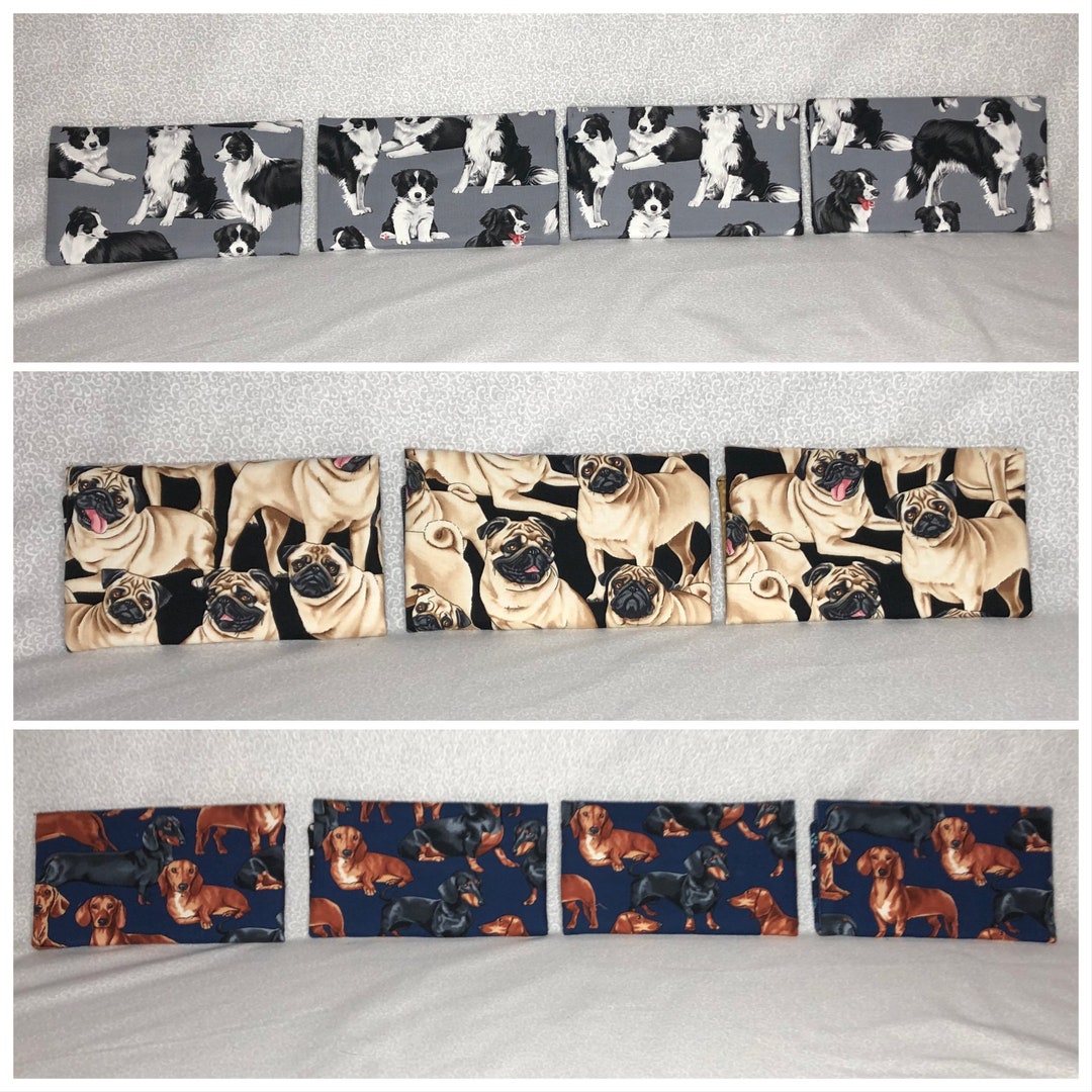 Boarder Collies, Pugs, and Dachshund Wallets - Etsy