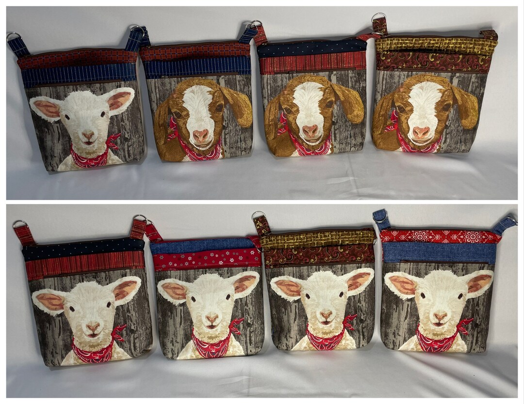 Goat or Sheep Crossbody Purse - Etsy