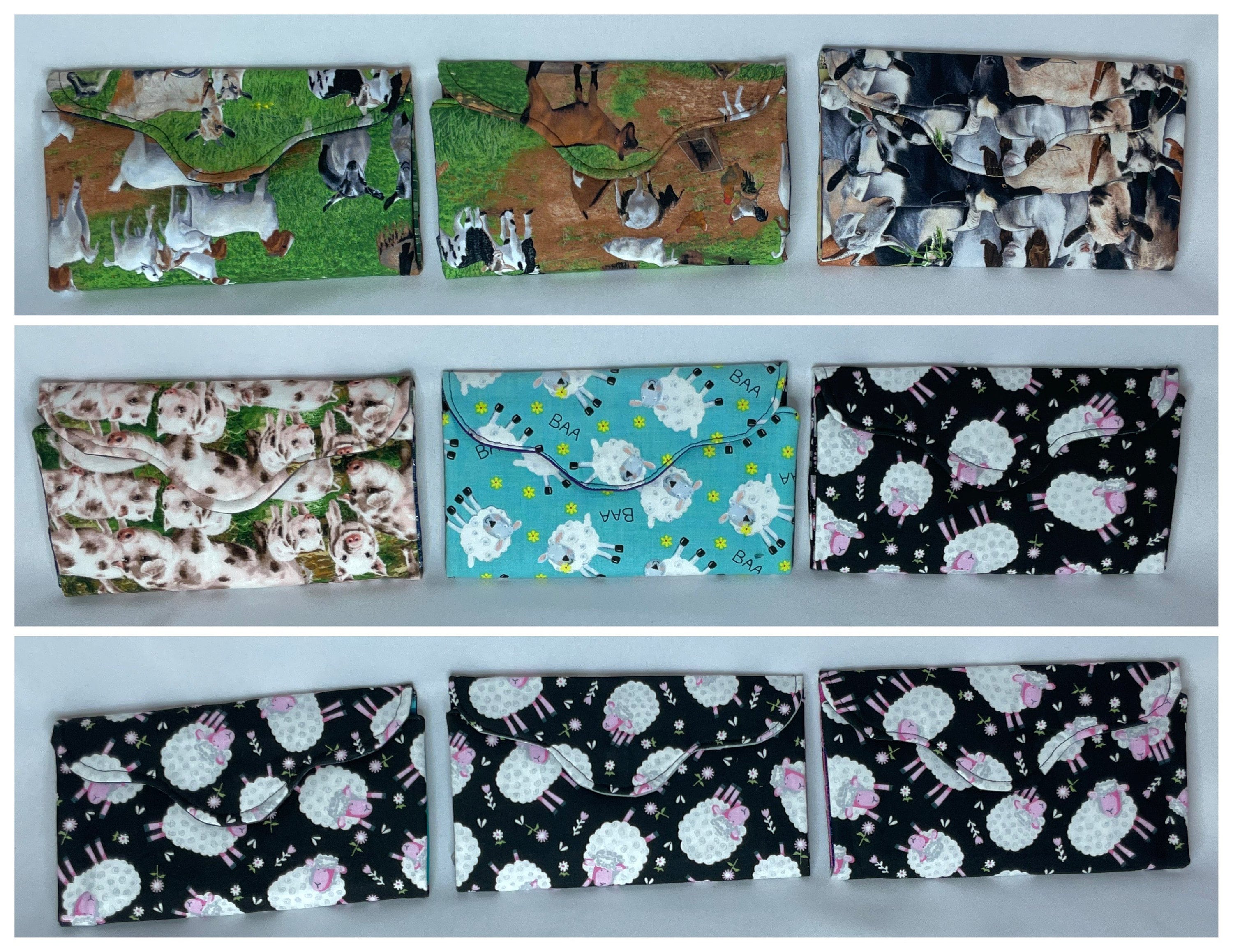Farming, Goat, Sheep and Pig Wallets - Etsy