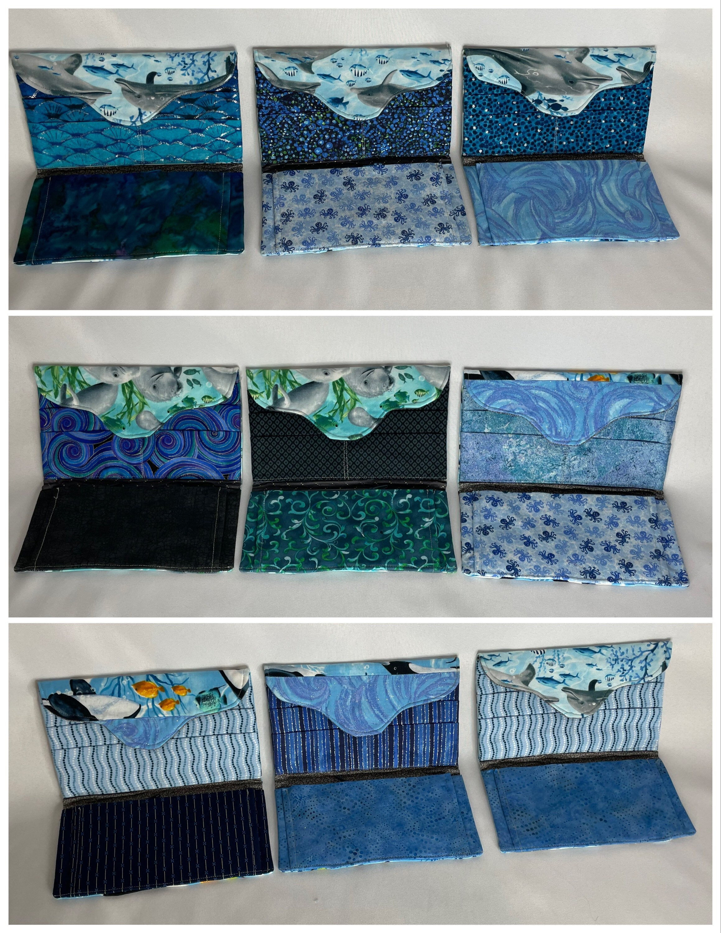 Dolphin, Whale and Manatee Wallets - Etsy