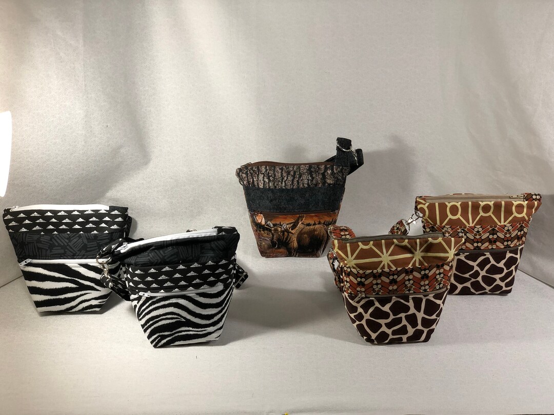 Moose, Zebra and Giraffe Small Purse - Etsy