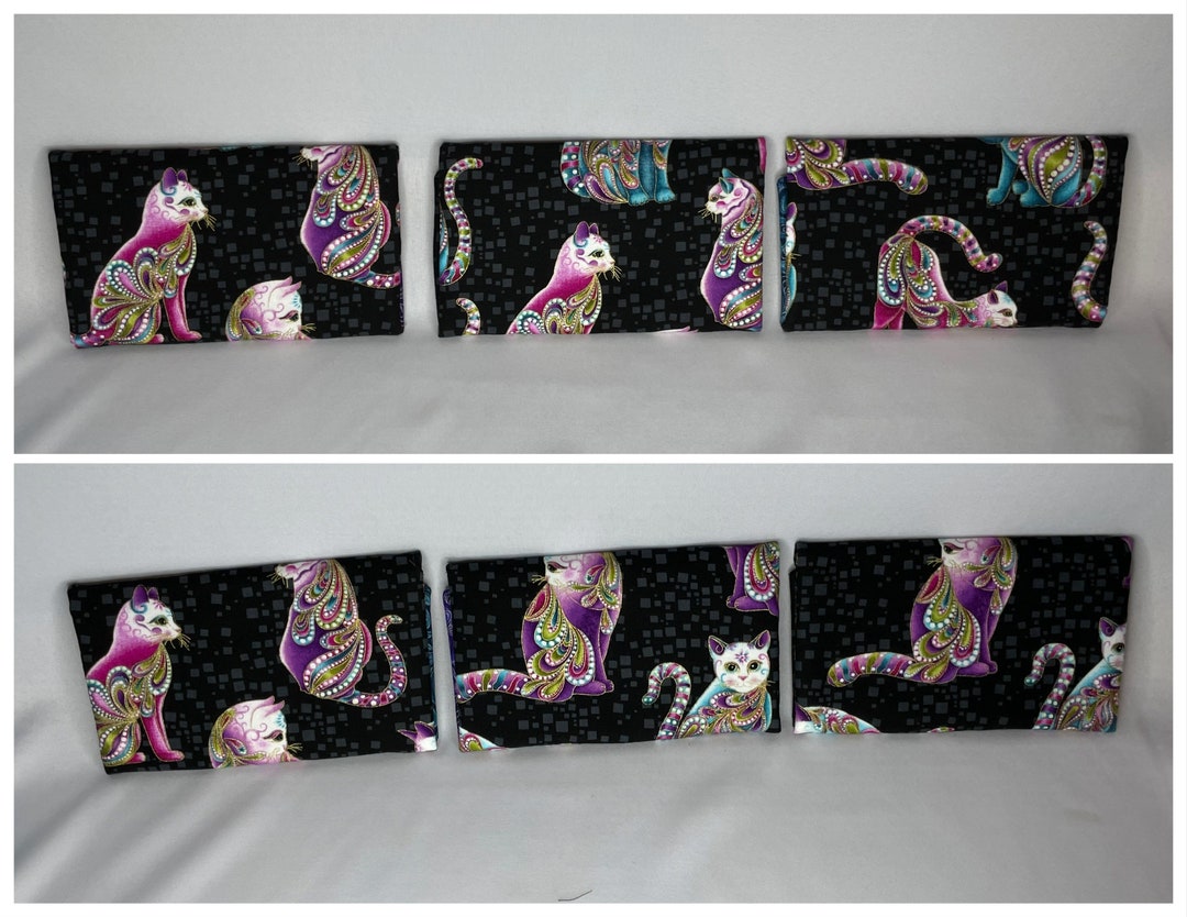 Colorful Cat Themed Wallets - Etsy