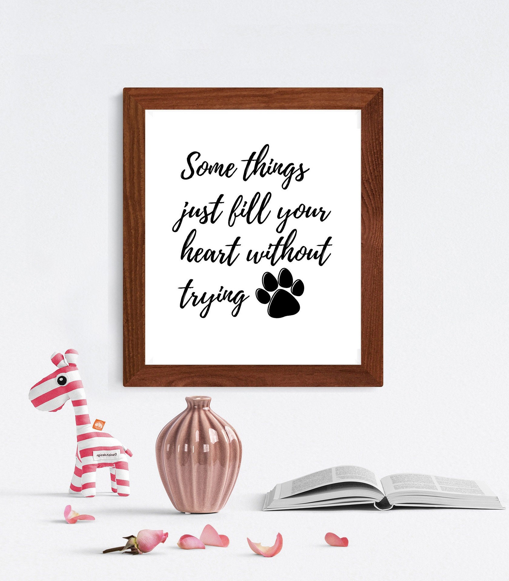 Pet Quote Print, Dog Poster, Dog Wall Art, Cat Wall Art, Pet Wall Art ...