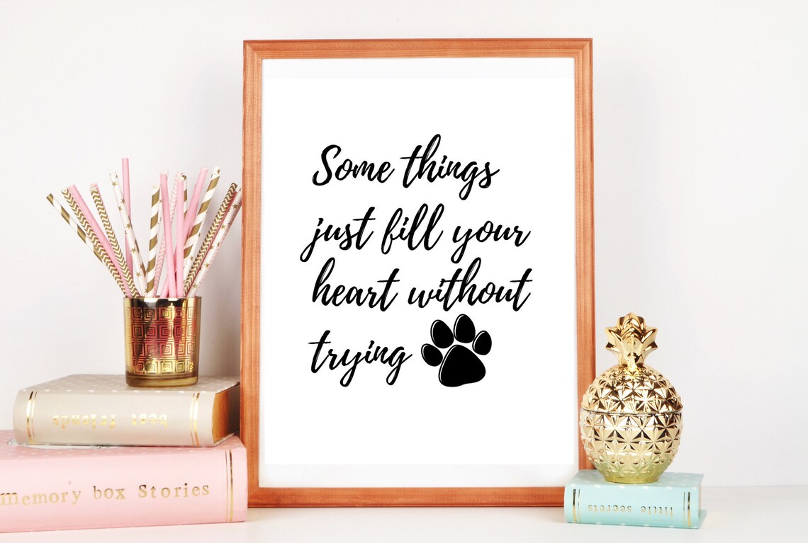 Pet Quote Print, Dog Poster, Dog Wall Art, Cat Wall Art, Pet Wall Art ...