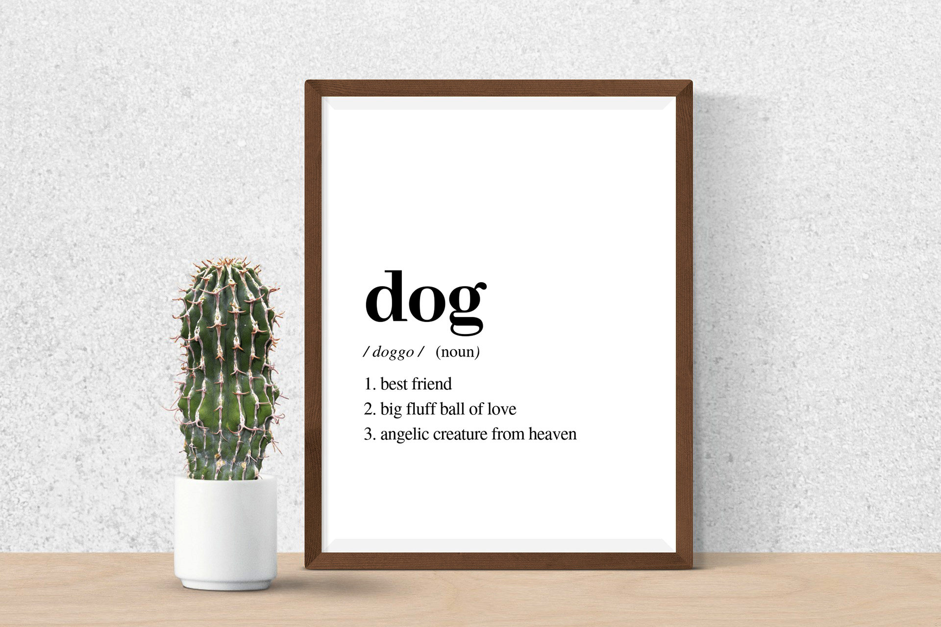 Printable Dog Definition Printable Poster Dog Wall Art Print - Etsy