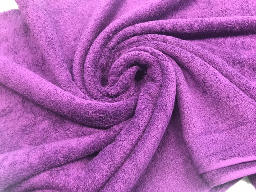 Terry Cloth, Purple, Terry Cloth, 100% Cotton, Bathrobes, Changing ...
