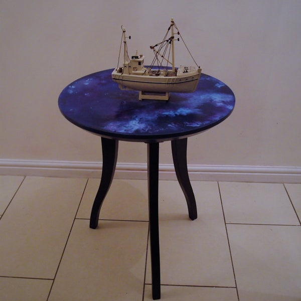 Upcycled Side Table - Etsy UK