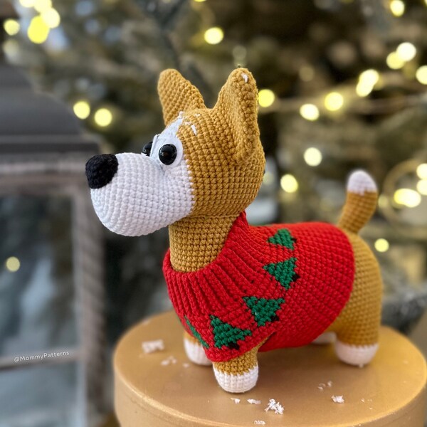 Corgi Crochet Pattern - Etsy