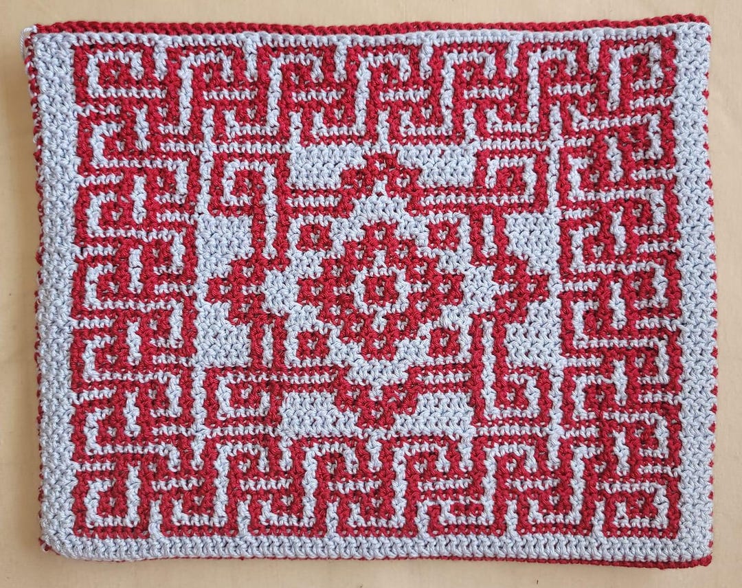 Crazy Maze Overlay Crochet Pattern - Etsy