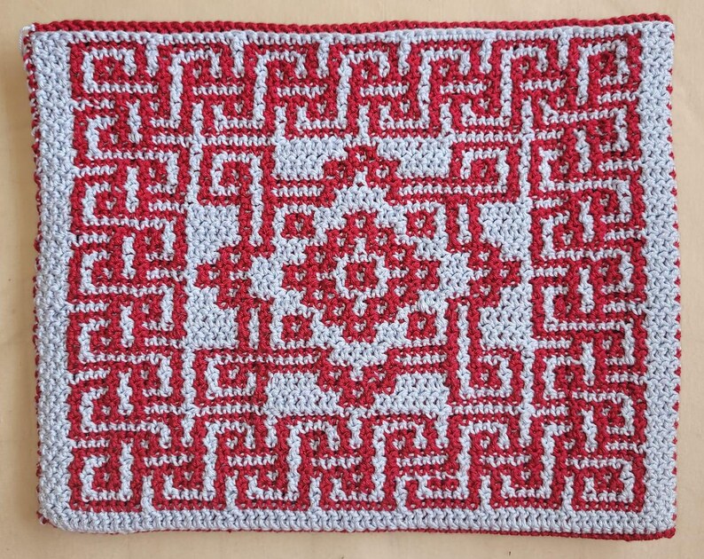 Crazy Maze Overlay Crochet Pattern - Etsy