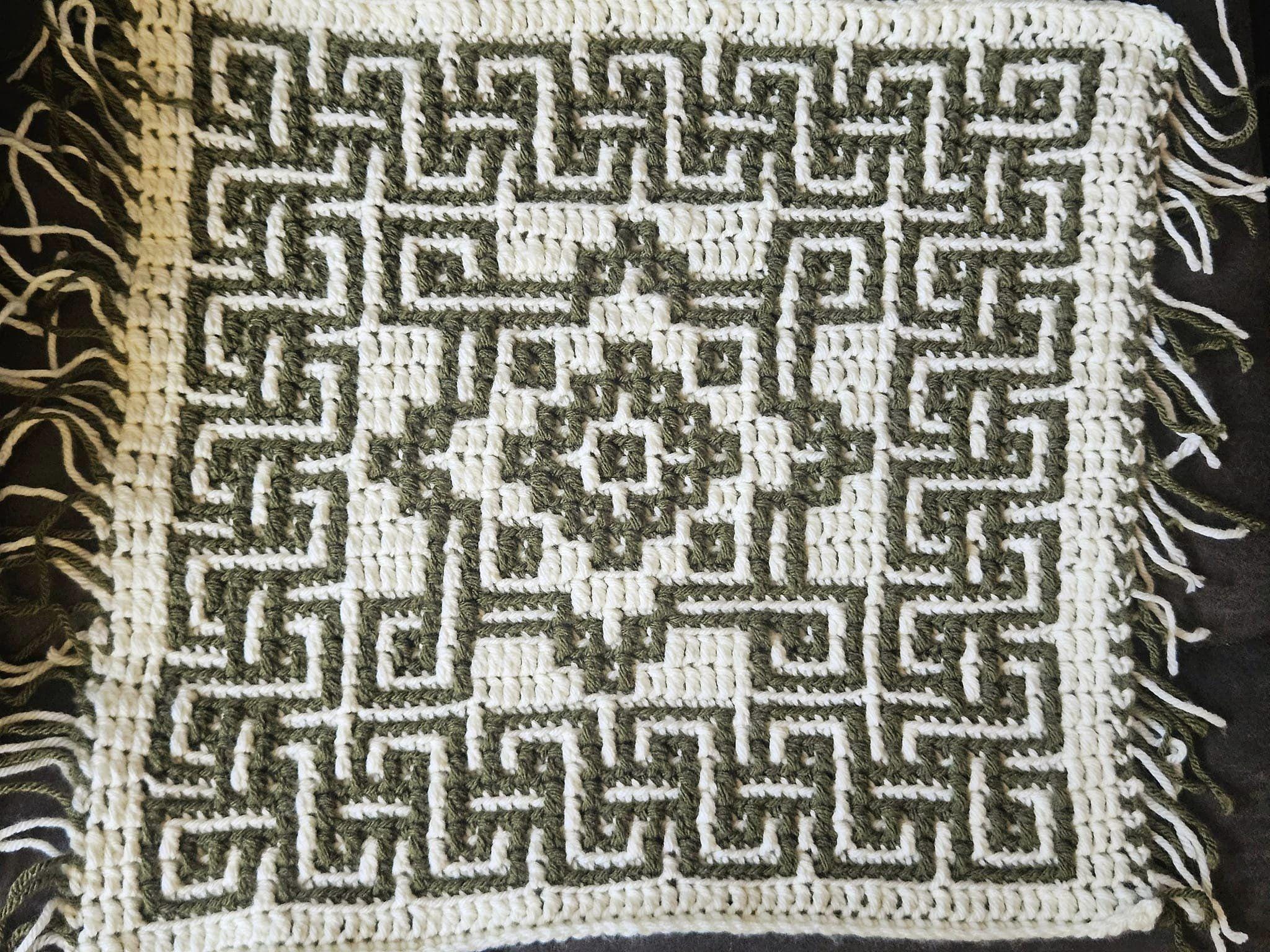 Crazy Maze Overlay Crochet Pattern - Etsy
