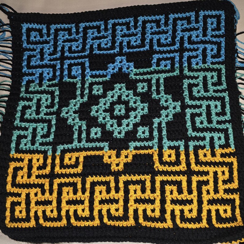 Crazy Maze Overlay Crochet Pattern - Etsy