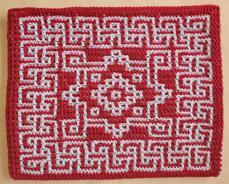 Crazy Maze Overlay Crochet Pattern - Etsy