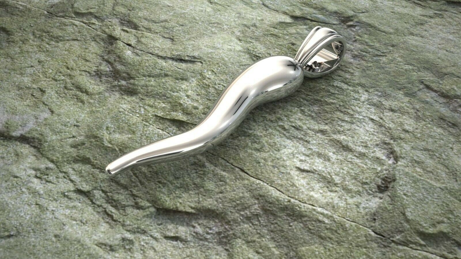 Sterling Silver 0.925 Solid Italian Horn Cornicello Charm - Etsy