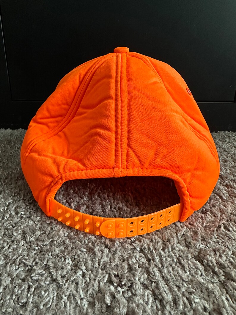 Vintage Blaze Orange Foam Deer Saying Hunting Snapback Hat - Etsy