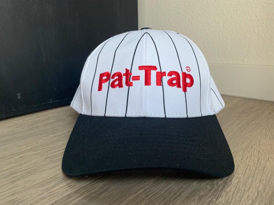 Sombrero Snapback a rayas de caza Vintage Pat-Trap - Etsy España