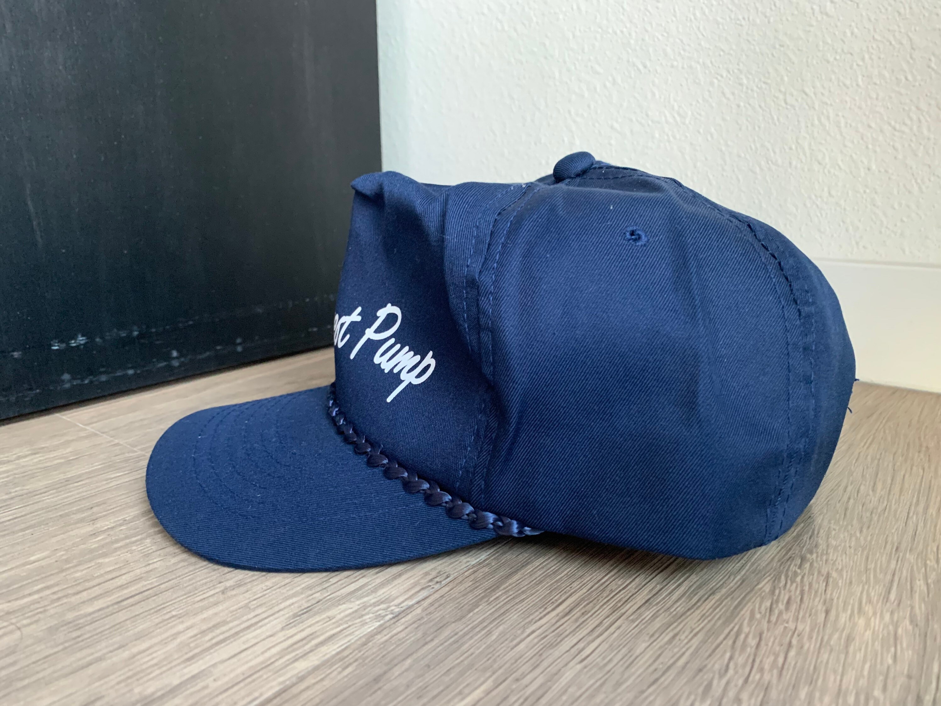 Vintage Northwest Pump Rope Strapback Navy Hat Deadstock - Etsy