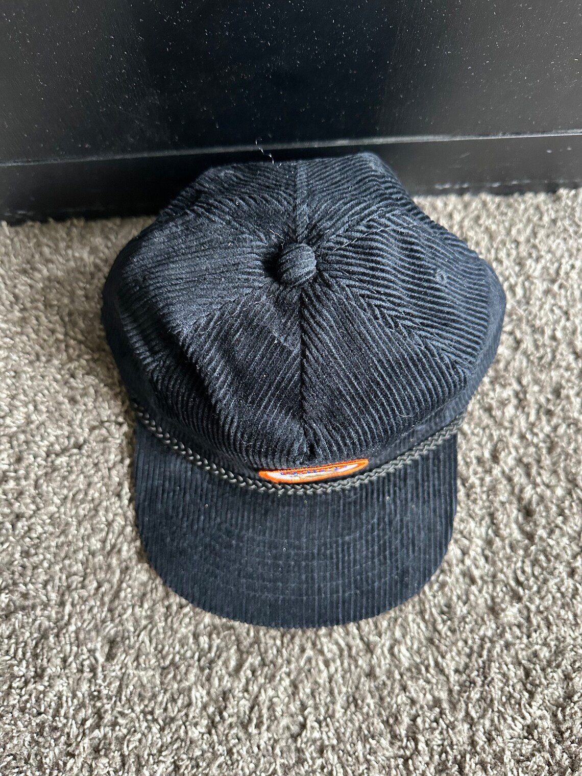 Vintage New York Knicks Slide Clasp Black Corduroy Hat - Etsy