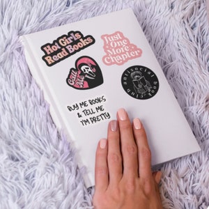 Buy Me Books Tell Me Im Pretty Sticker, Kindle Bookish Sticker, Booktok ...