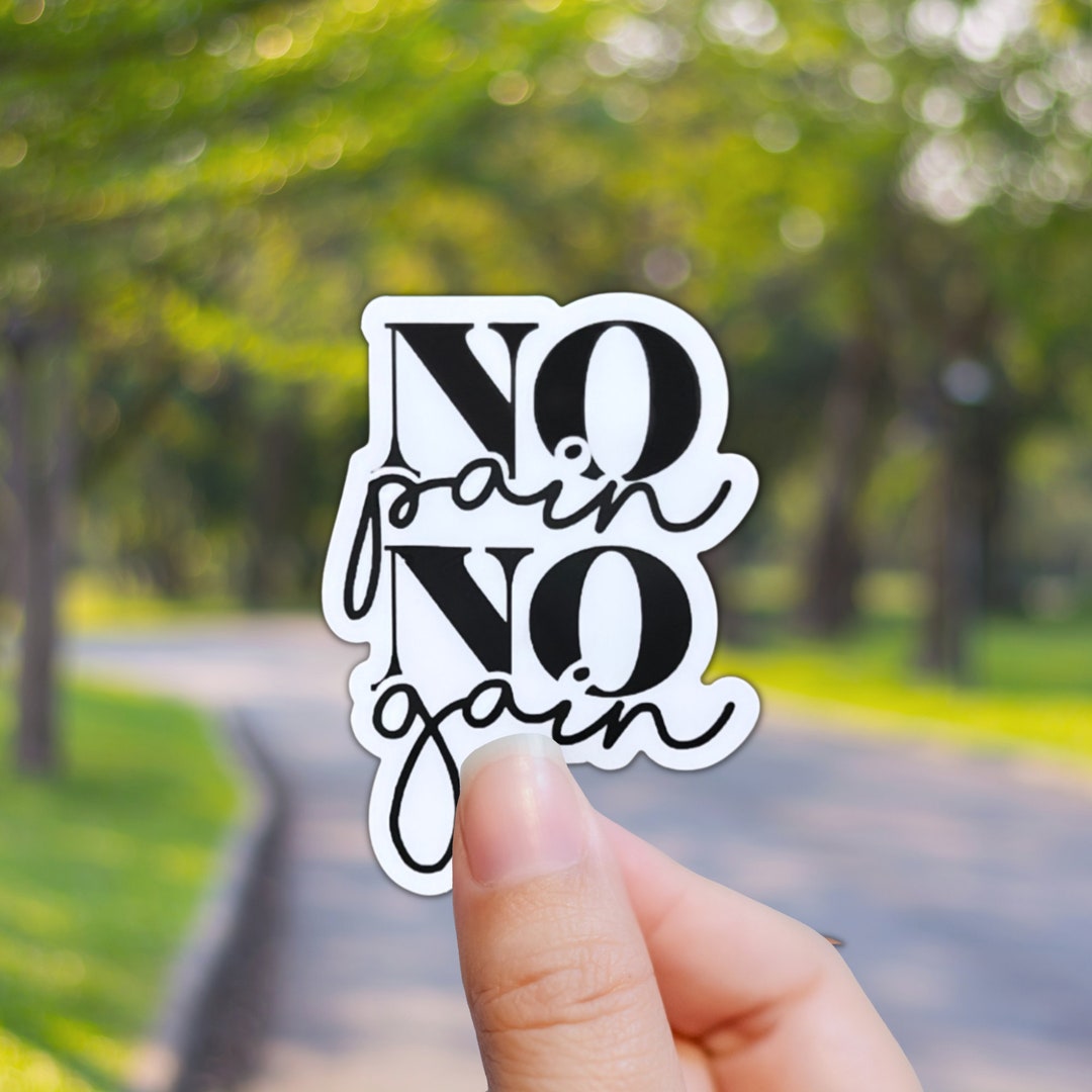 Gym Fitness Stickers, Workout Motivation Stickers, Gym Lover Fitness ...