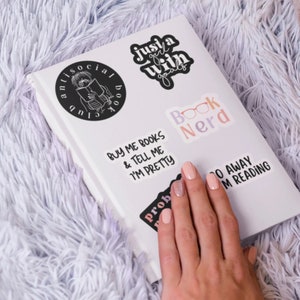 Buy Me Books Tell Me Im Pretty Sticker, Kindle Bookish Sticker, Booktok ...