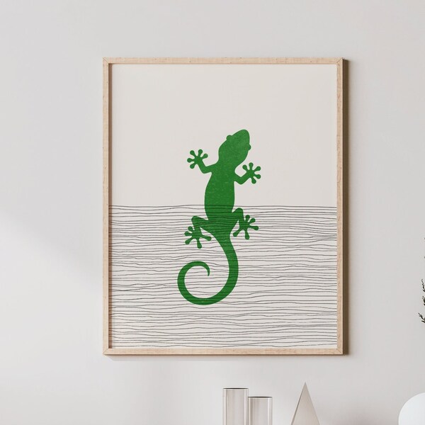 Gecko Art - Etsy